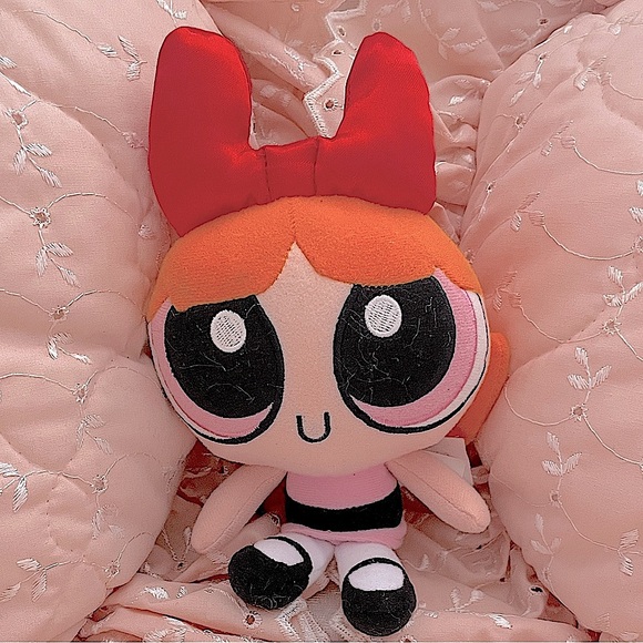 Other | 9s Blossom Powerpuff Girls Ppg Trendmasters Bean Plush Cartoon ...
